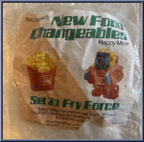 Fry Force (Set 2a) - Changeables - 1988 Series - Square One Action Figure