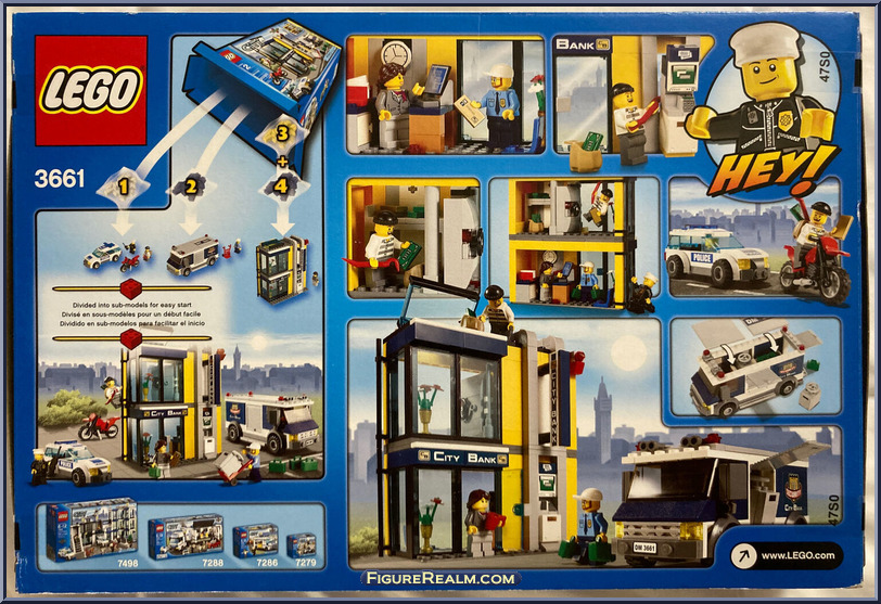 Bank & Money Transfer - City - Box Sets - Lego Action Figure