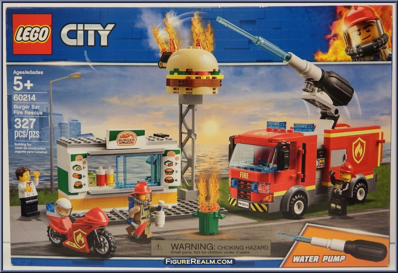 Burger Bar Fire Rescue - City - Box Sets - Lego Action Figure