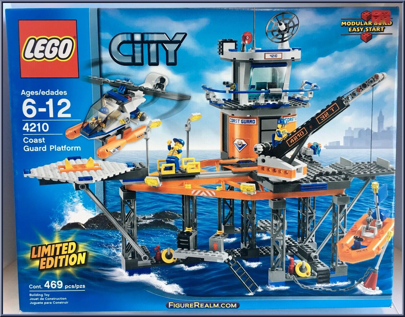 Coast Guard Platform - City - Box Sets - Lego Action Figure
