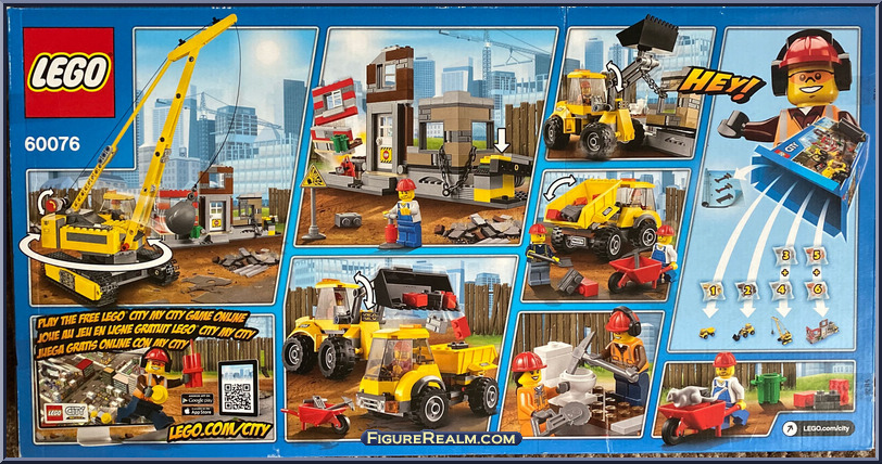 Demolition Site - City - Box Sets - Lego Action Figure