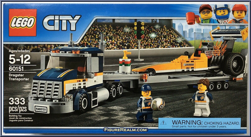 Dragster Transporter - City - Box Sets - Lego Action Figure