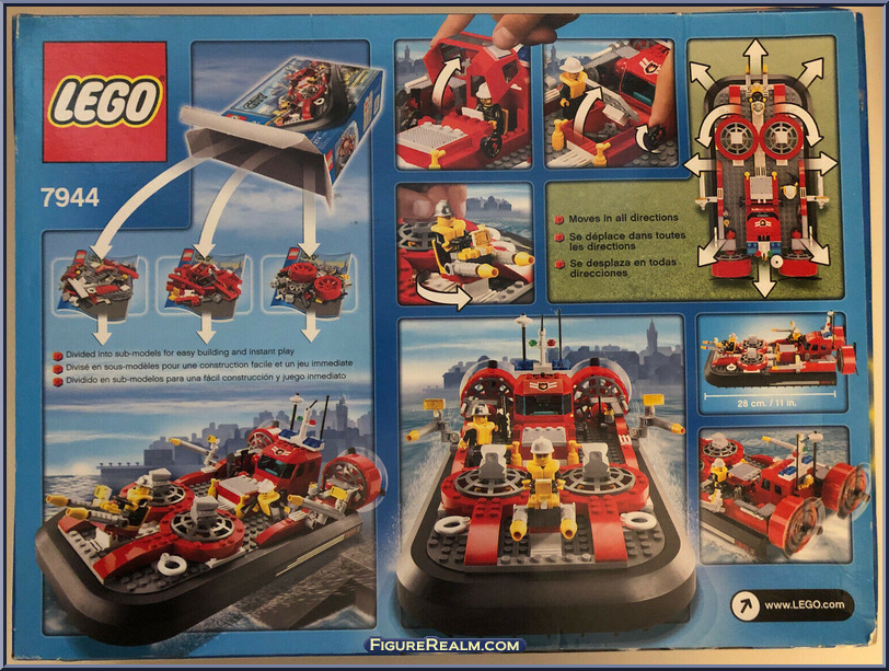 Fire Hovercraft - City - Box Sets - Lego Action Figure