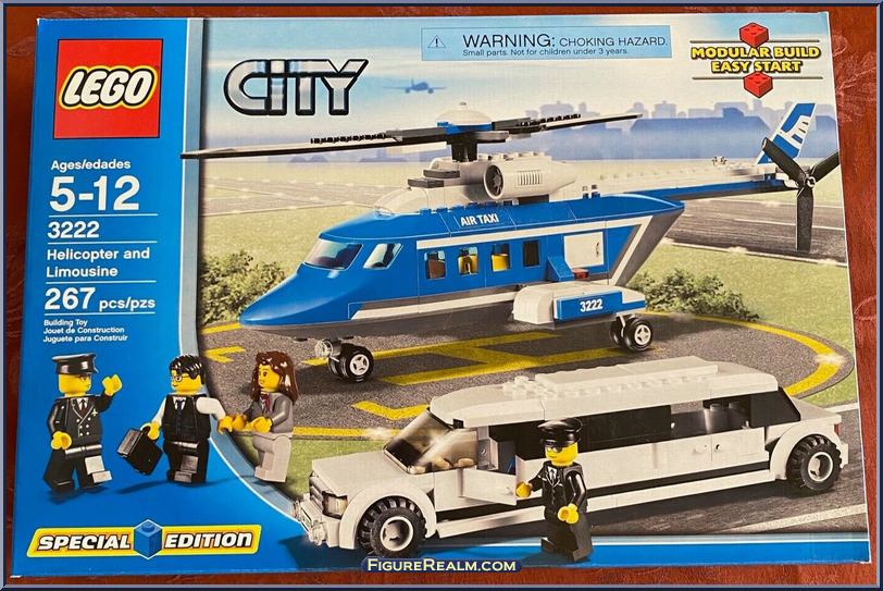 Helicopter and Limousine - City - Box Sets - Lego Action Figure