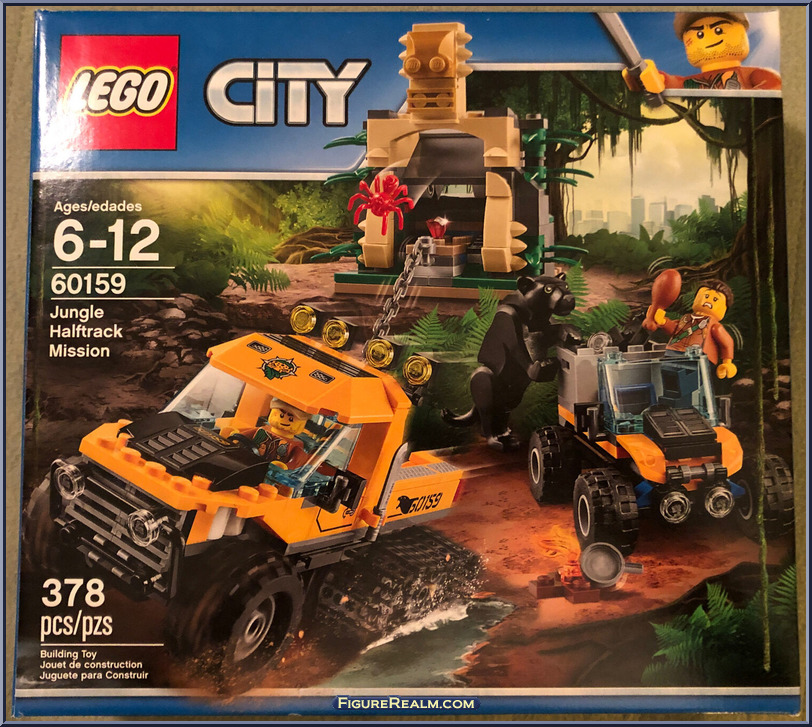Jungle Halftrack Mission - City - Box Sets - Lego Action Figure