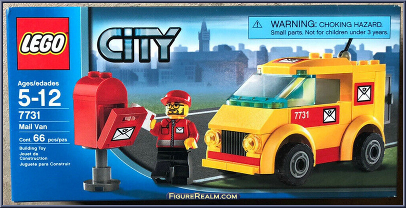Mail Van - City - Box Sets - Lego Action Figure