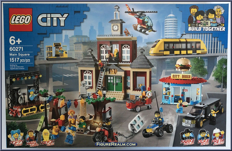 Main Square - City - Box Sets - Lego Action Figure