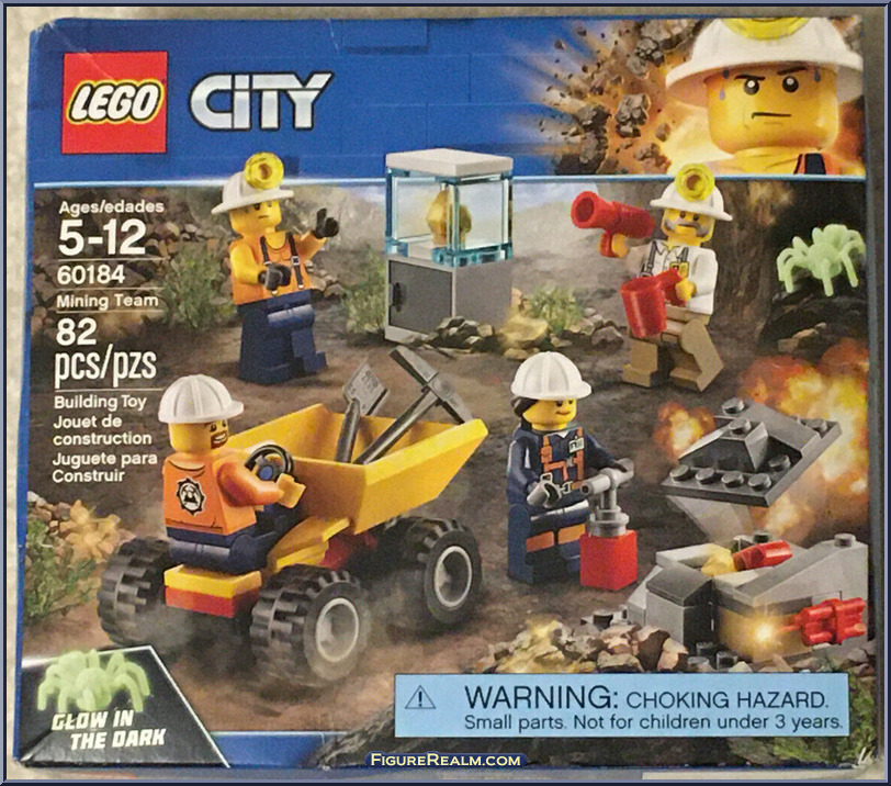 Mining Team - City - Box Sets - Lego Action Figure