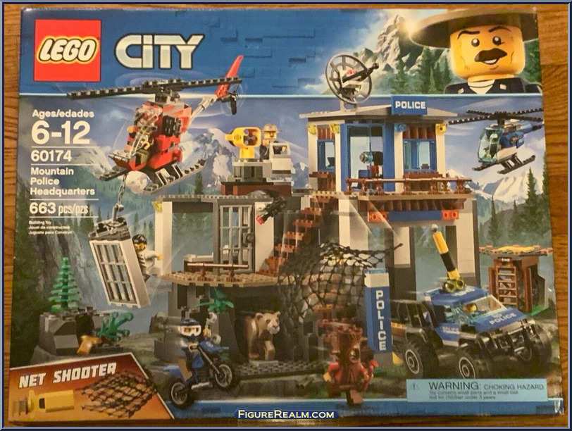 Mountain Police Headquarters - City - Box Sets - Lego Action Figure