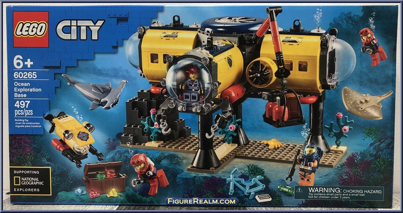 Ocean Exploration Base - City - Box Sets - Lego Action Figure