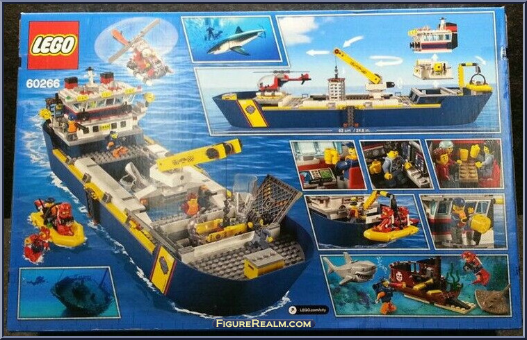 Ocean Exploration Ship - City - Box Sets - Lego Action Figure