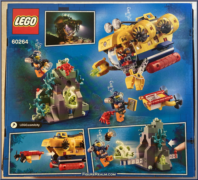 Ocean Exploration Submarine - City - Box Sets - Lego Action Figure