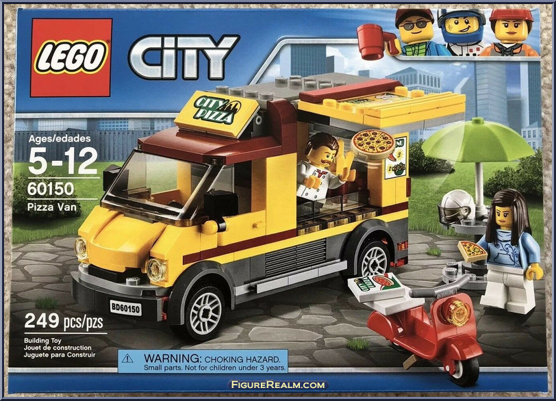 Pizza Van - City - Box Sets - Lego Action Figure