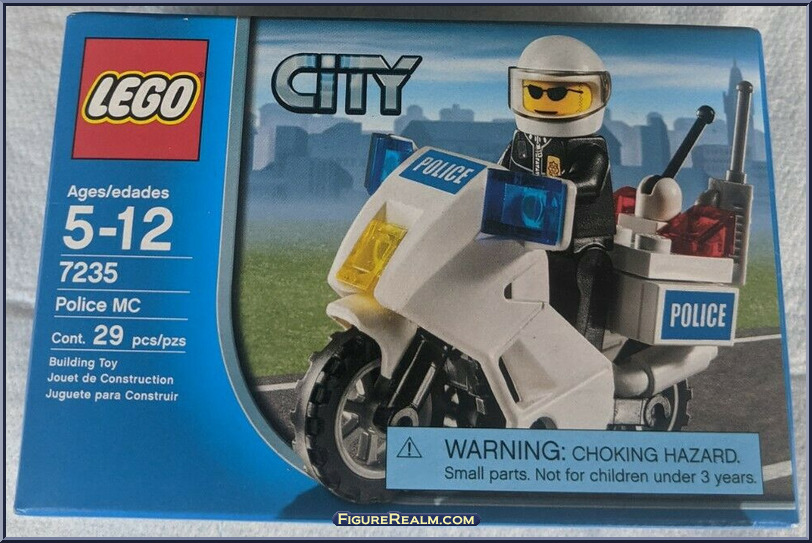 Police Motorcycle - City - Box Sets - Lego Action Figure