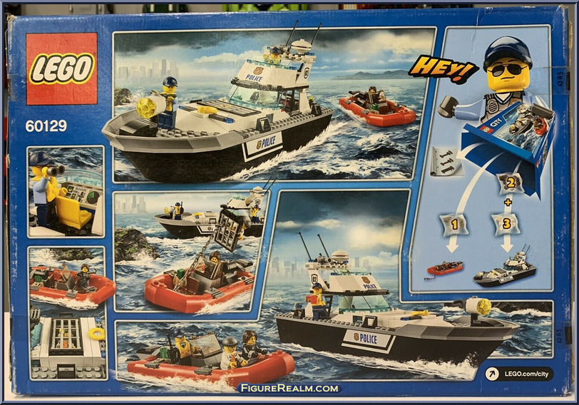 Police Patrol Boat - City - Box Sets - Lego Action Figure