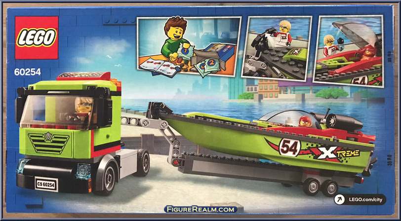 Race Boat Transporter - City - Box Sets - Lego Action Figure