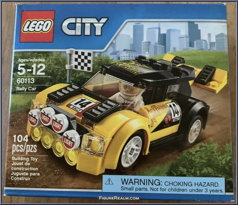Rally Car - City - Box Sets - Lego Action Figure