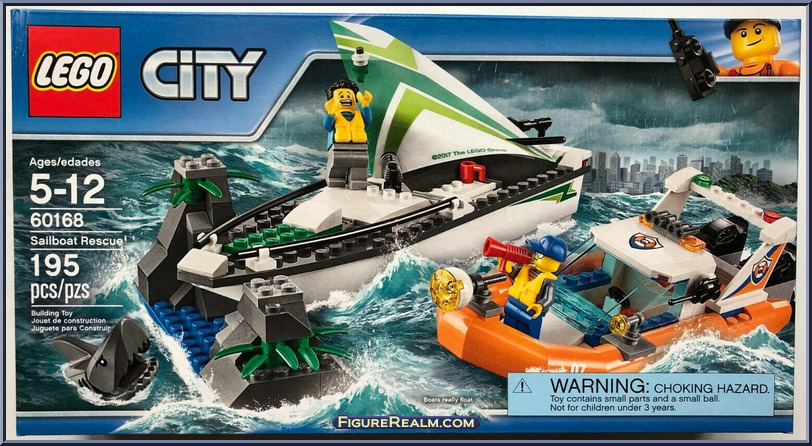 Sailboat Rescue - City - Box Sets - Lego Action Figure