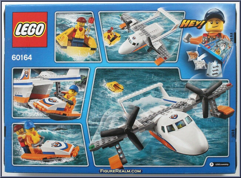 Sea Rescue Plane - City - Box Sets - Lego Action Figure