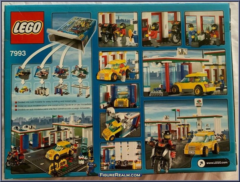 Service Station - City - Box Sets - Lego Action Figure