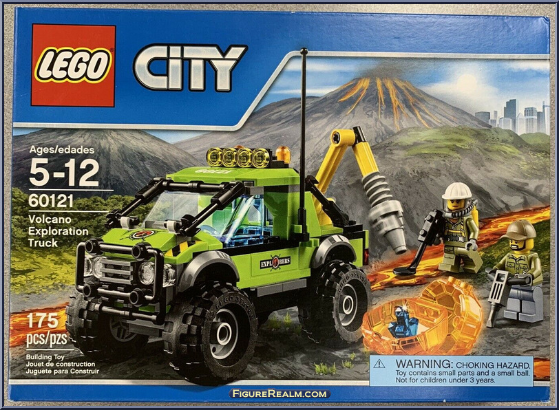 Volcano Exploration Truck - City - Box Sets - Lego Action Figure