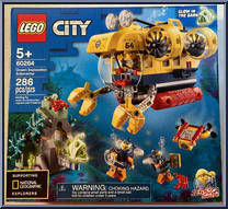 Ocean Exploration Submarine - City - Box Sets - Lego Action Figure