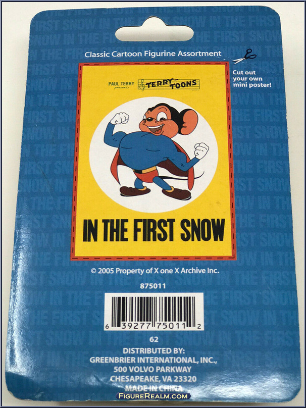 Mighty Mouse - Classic Cartoons - Basic Series - Greenbrier Action Figure