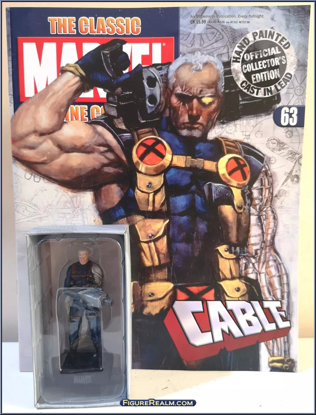 Cable - Classic Marvel Figurine Collection - Basic Series - Eaglemoss Action Figure