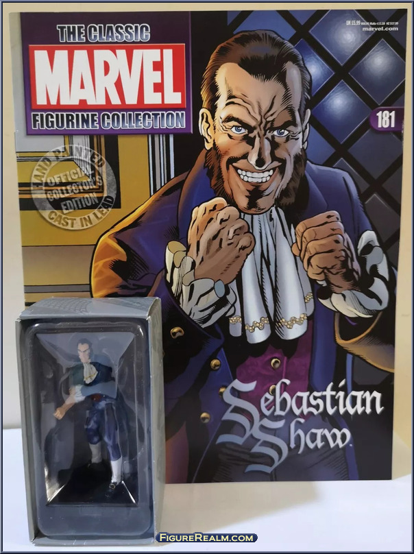 Sebastian Shaw - Classic Marvel Figurine Collection - Basic Series - Eaglemoss Action Figure