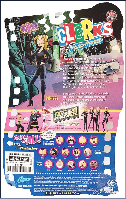 Chrissy - Clerks Inaction Figures - Series 4 - Jay & Silent Bob Strike ...