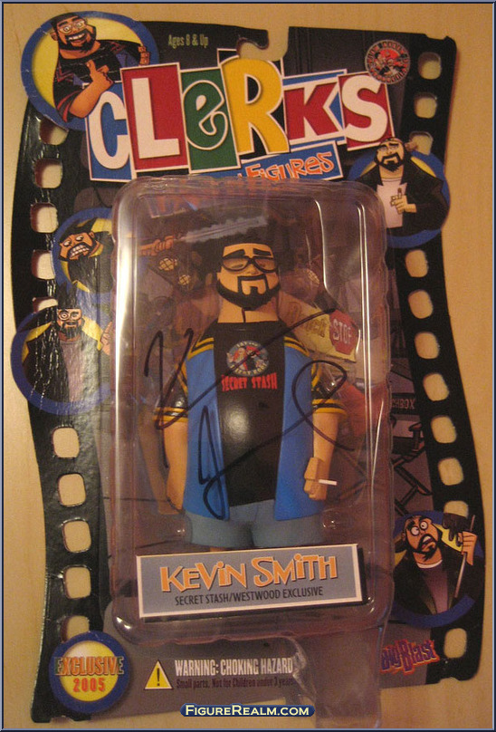 Kevin Smith (Secret Stash) (Westwood) (Blue Store Logo Shirt) - Clerks ...