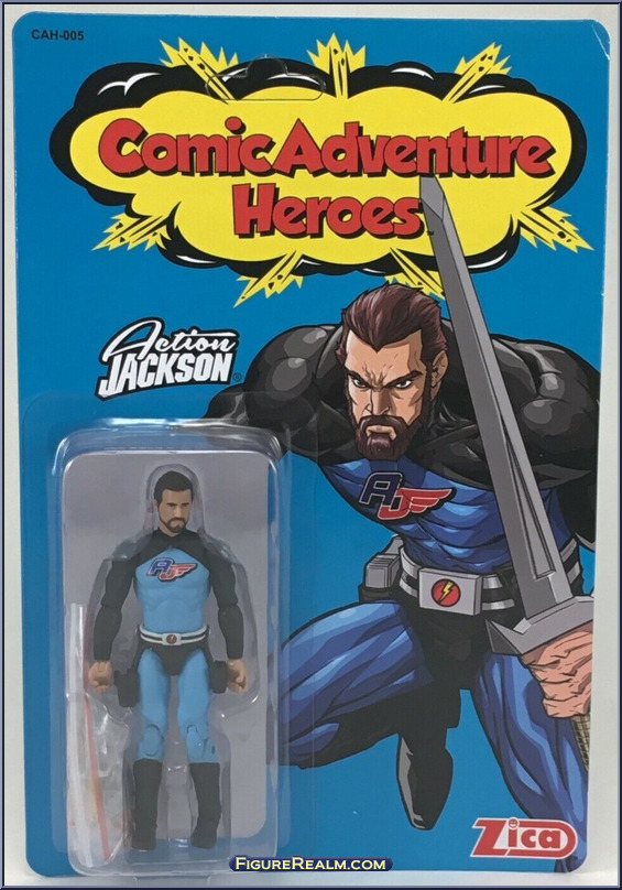 Action Jackson - Comic Adventure Heroes - Basic Series - Zica Toys ...