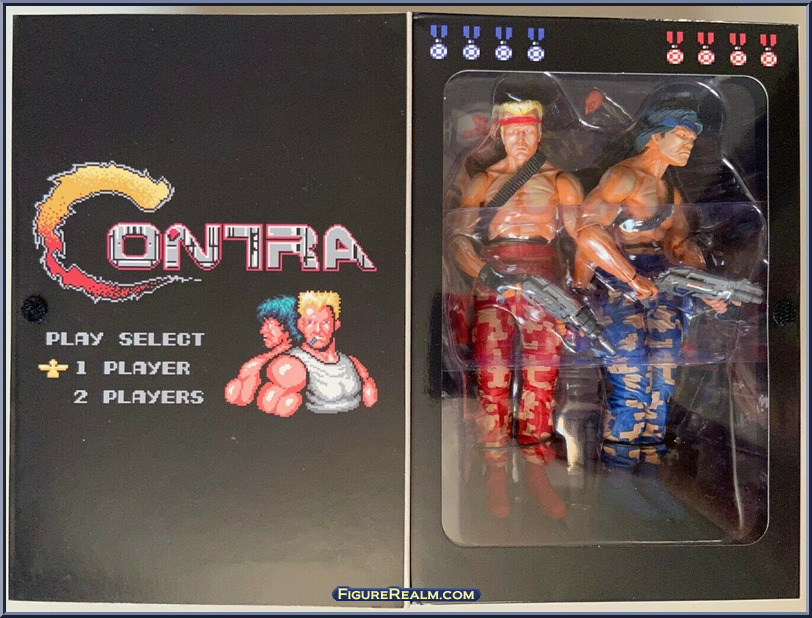 Bill / Lance - Contra - 2-Packs - Neca Action Figure