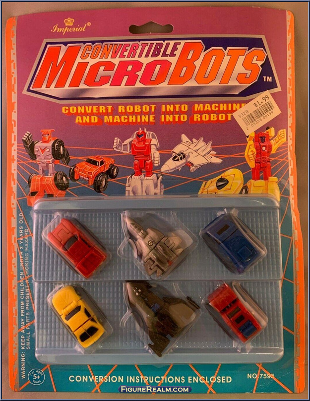 6-Pack #2 - Convertible Microbots - Basic Series - Imperial Action Figure