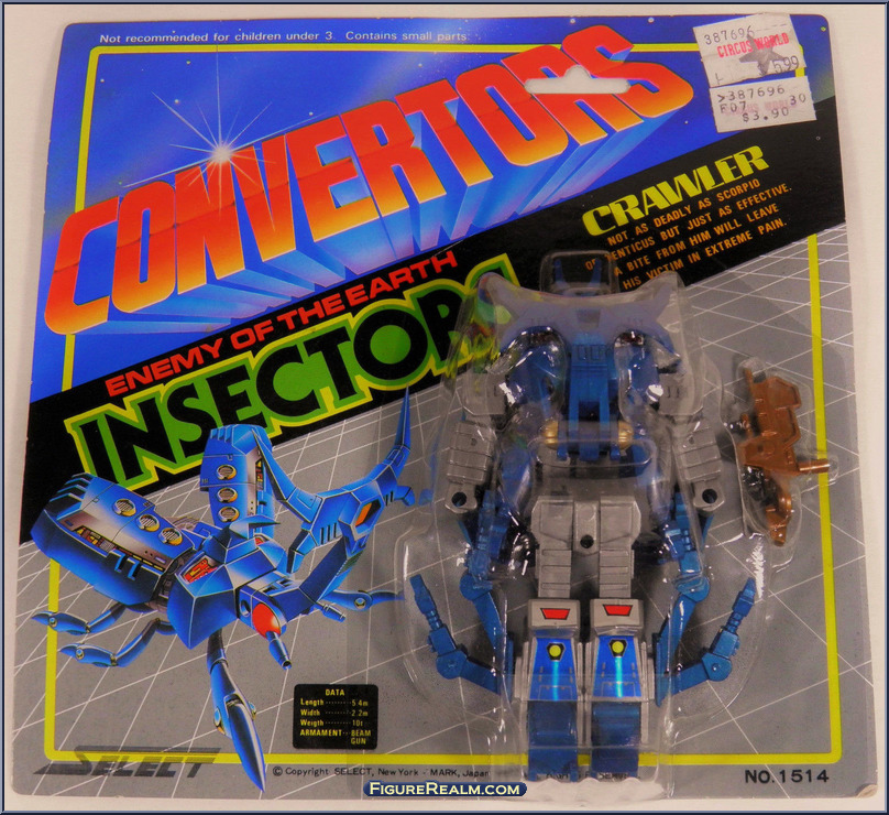Crawler - Convertors - Insectors - Select Action Figure