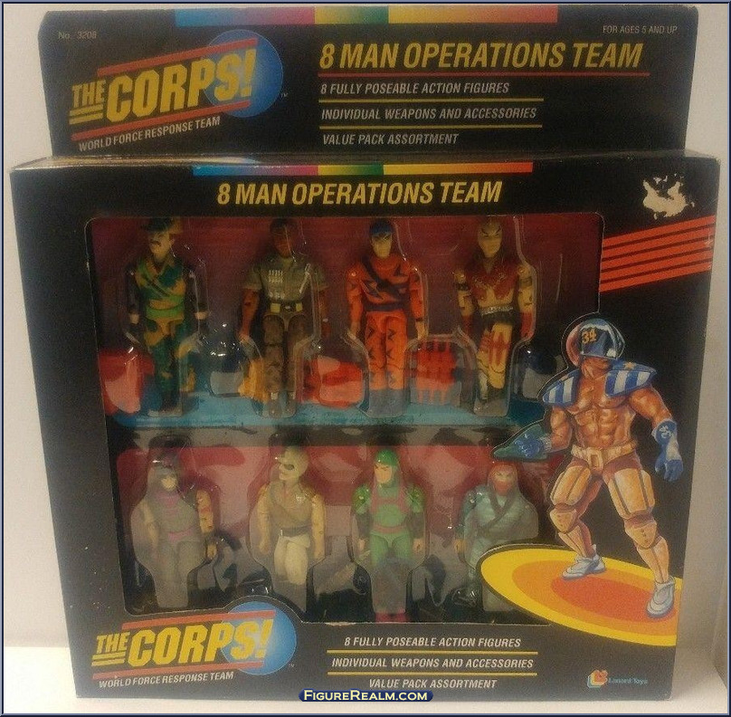 8 Man Operations Team - Corps! - World Force Response Team - Lanard ...