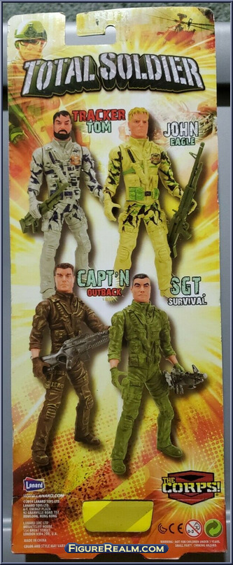 Capt 'N Outback - Corps! - Total Soldier - Lanard Toys Action Figure