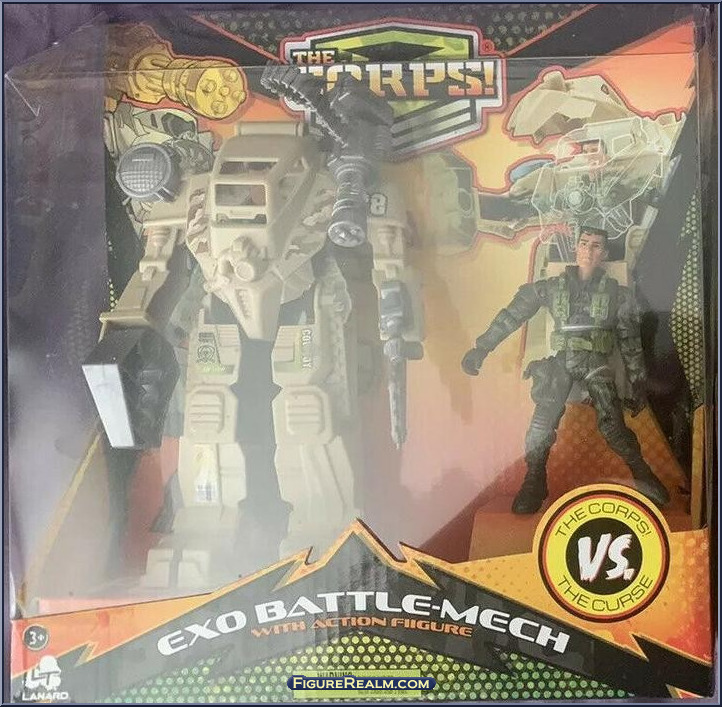 Exo Battle-Mech (Tan) - Corps! - Exo - Lanard Toys Action Figure