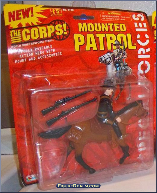 Shooter Sam - Corps! - Mounted Patrol - Lanard Toys Action Figure