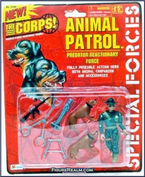 Whipsaw (Dogs) - Corps! - Animal Patrol - Lanard Toys Action Figure