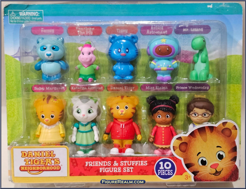 Friends & Stuffies Figure Set (10-Pack) - Daniel Tiger's Neighborhood ...