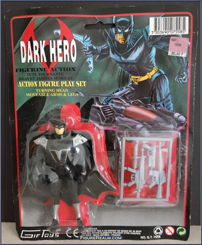 Dark Hero - Dark Hero - Basic Series - Gif Toys Action Figure