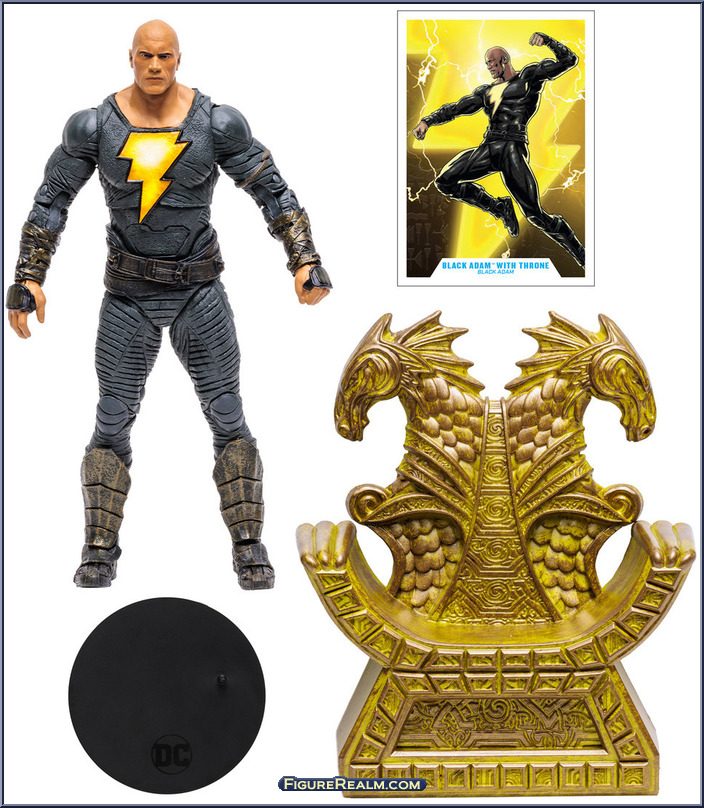 Black Adam (with Throne) - DC Multiverse - Black Adam - McFarlane Toys ...