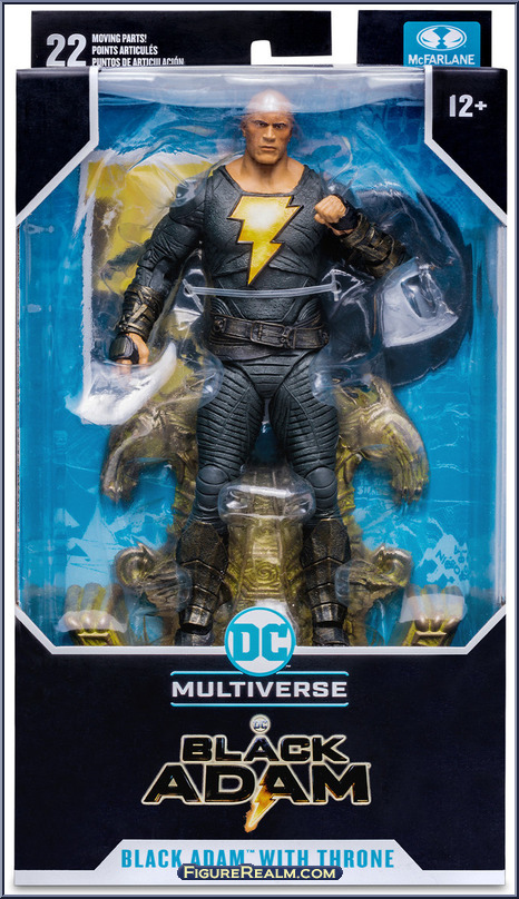 Black Adam (with Throne) - DC Multiverse - Black Adam - McFarlane Toys ...