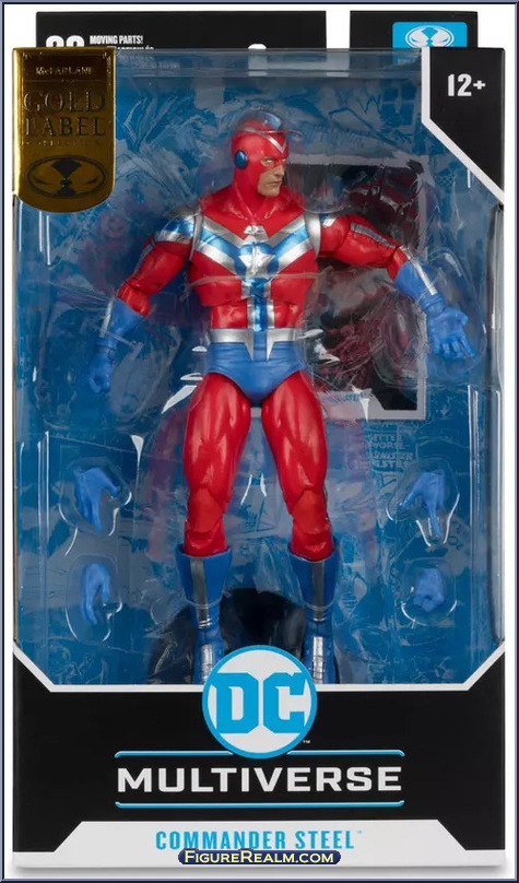 Commander Steel (Gold Label) - DC Multiverse - Basic Series - McFarlane ...