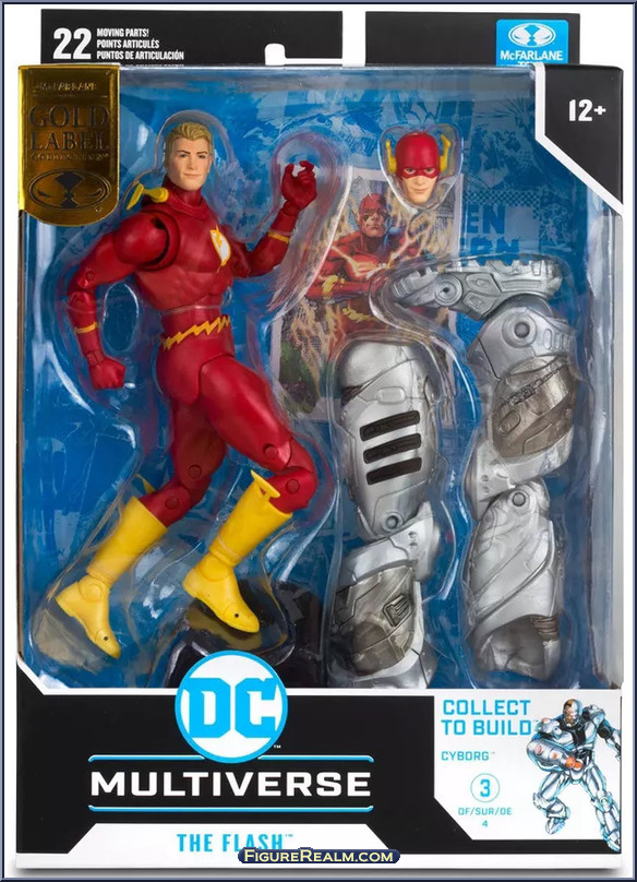 Flash (Gold Label) - DC Multiverse - Flashpoint - McFarlane Toys Action Figure