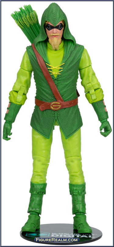 Green Arrow (Longbow Hunter) (Digital) - DC Multiverse - Basic Series - McFarlane Toys Action Figure