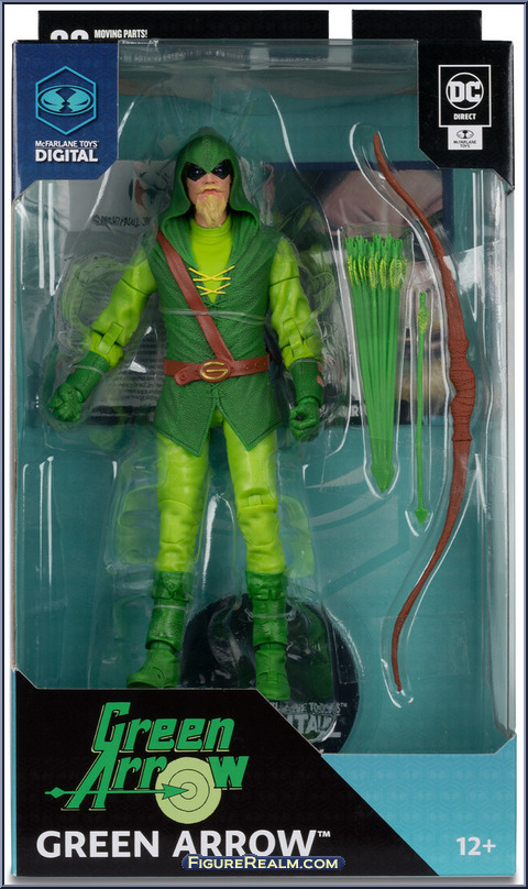 Green Arrow (Longbow Hunter) (Digital) - DC Multiverse - Basic Series - McFarlane Toys Action Figure