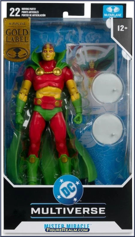 Mister Miracle (New Gods) (Gold Label) - DC Multiverse - Basic Series - McFarlane Toys Action Figure