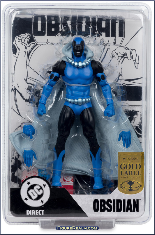 Obsidian (Infinity Inc #16) (Gold Label) - DC Multiverse - DC Direct ...